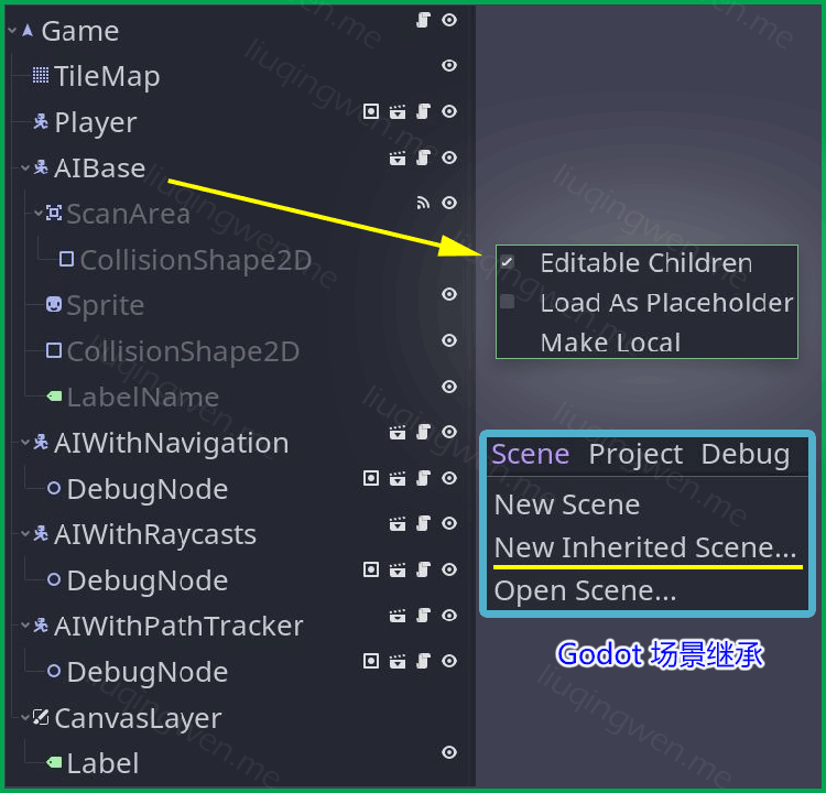 Godot游戏开发实践之二：AI之寻路新方式 - A Vegetables Bird's Blog