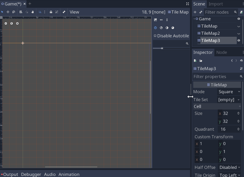 Godot3游戏引擎入门之六：制作TileMap瓦片地图 - A Vegetables Bird's Blog