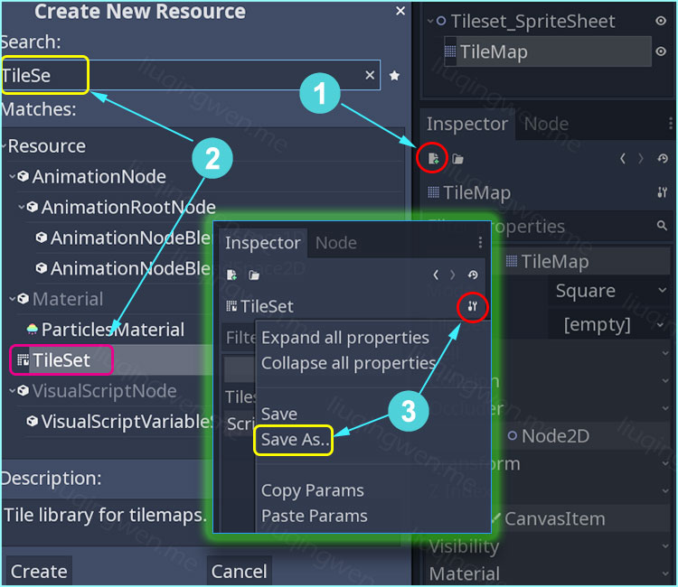 Godot3游戏引擎入门之六：制作TileMap瓦片地图 - A Vegetables Bird's Blog