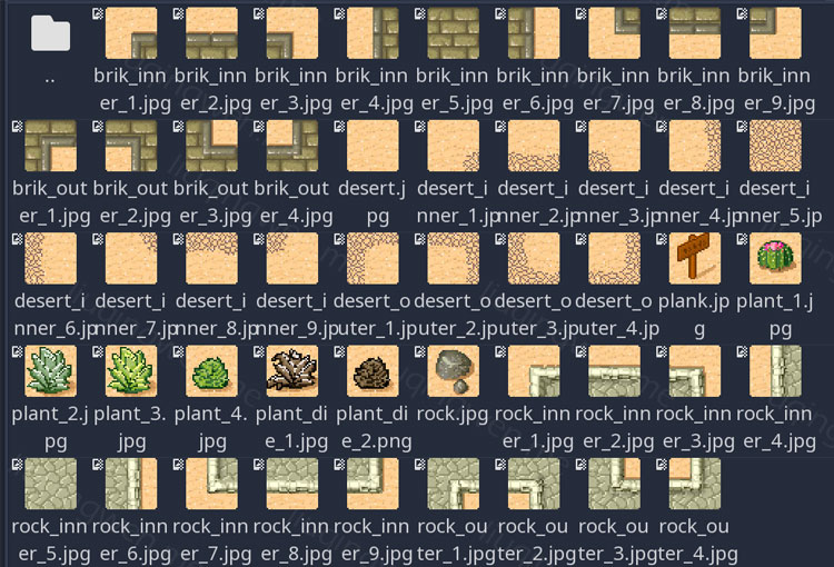 Godot3游戏引擎入门之六：制作TileMap瓦片地图 - A Vegetables Bird's Blog